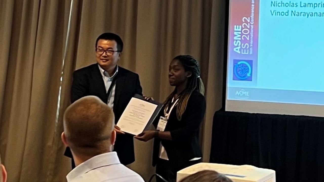 MAE Graduate Students Receive Prestigious Fellowships, Awards for Research in CFD, Heat Transfer ...